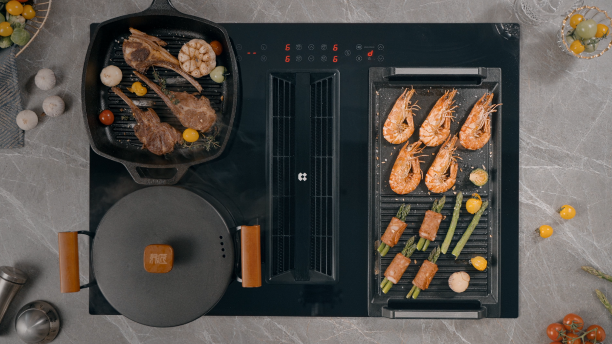 The Perfect Blend of Form and Function - Extractor Induction Hob ...