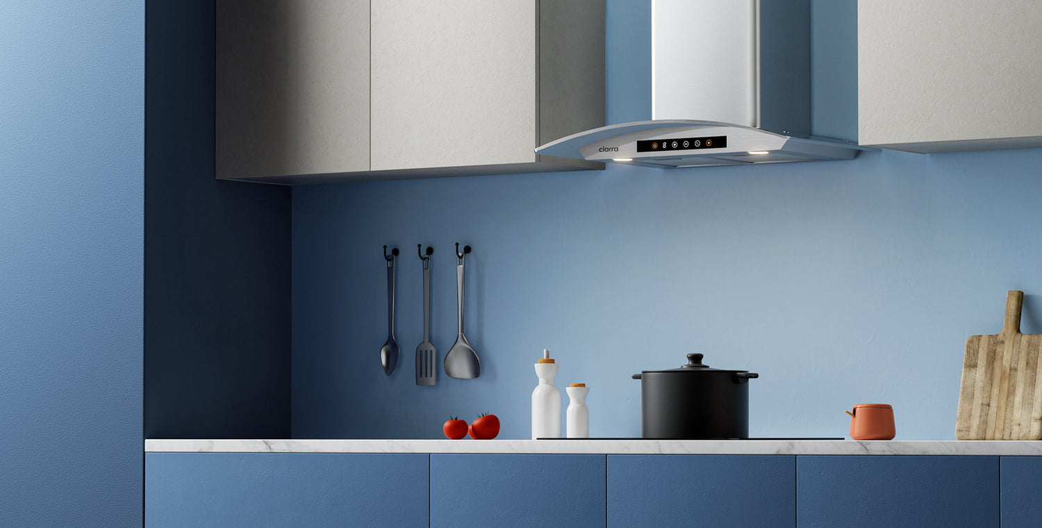 CIARRA 30 Inch Glass Smart Range Hood with Voice Control CAS75502W-OW ...