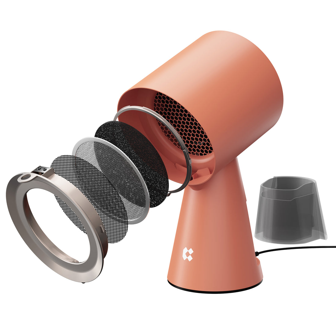Ciarra HOOD TO GO Portable Mini Desktop Range Hood Orangina – CIARRA ...