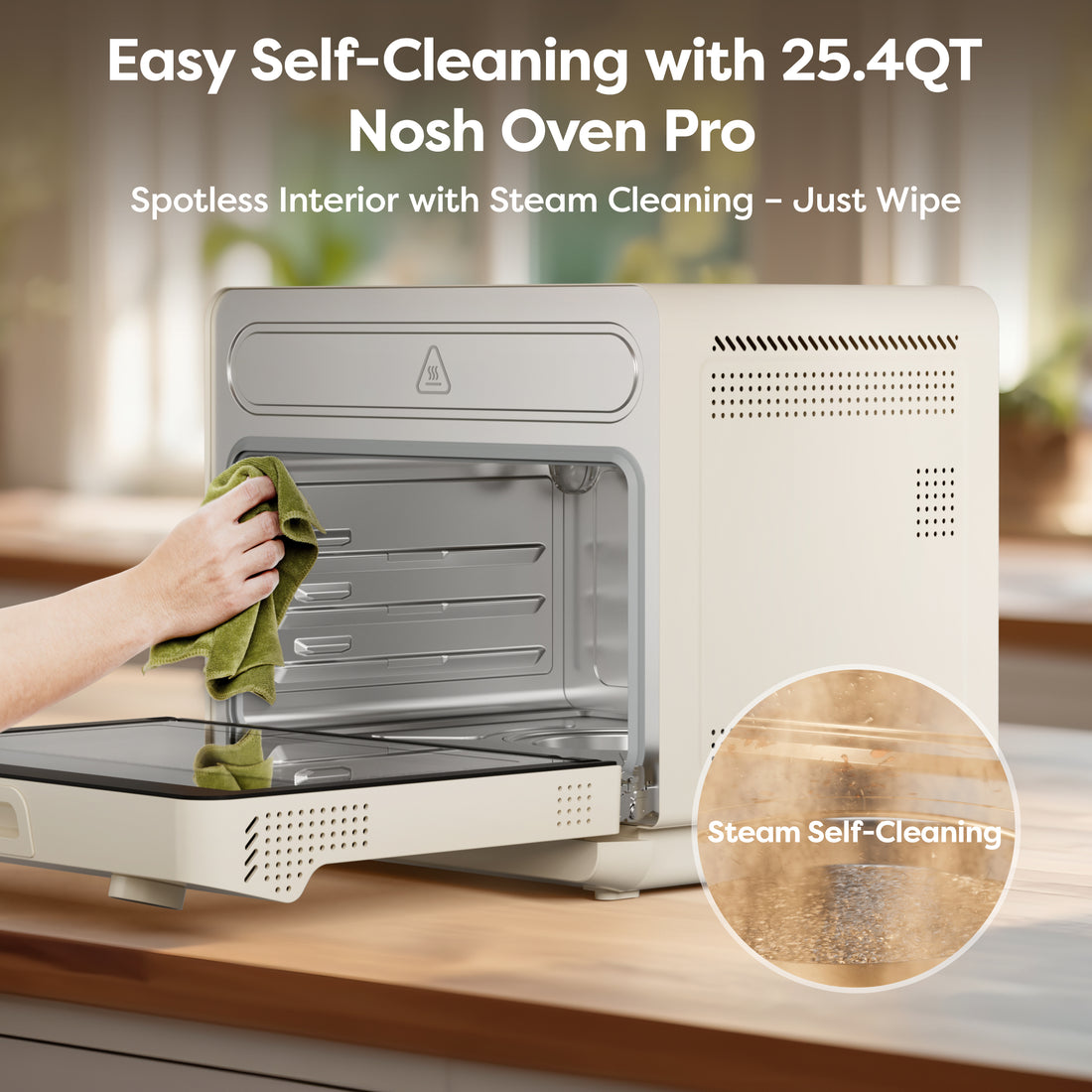Ciarra Nosh Oven Pro | 12-in-1 Steam Air Fryer Oven, Convection toaster ...