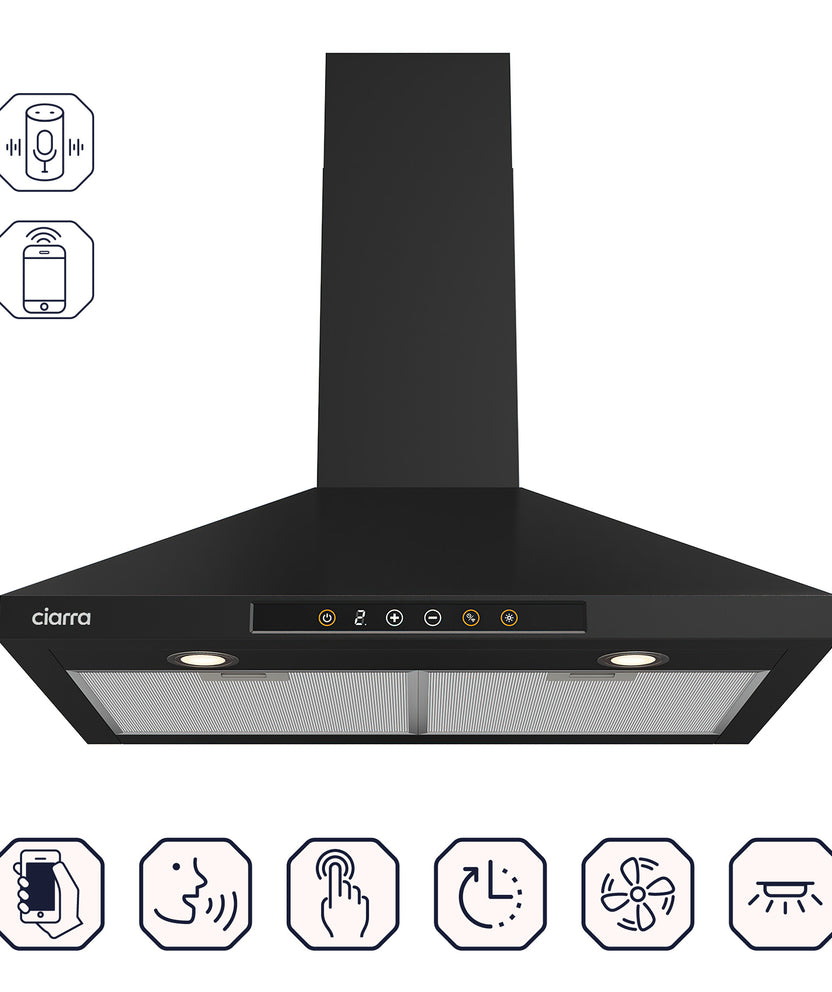 Buy Best Stainless Steel Ductless 30/36 inch Quiet Range Hood | Ciarra ...